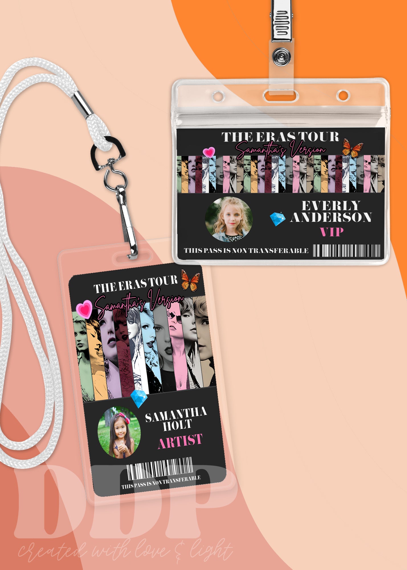 Eras Tour VIP Party Pass Badge | Swiftie Party Favor | Taylor Birthday ...