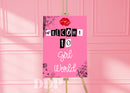 Mean Girls Burn Book Welcome Sign | Mean Girls Printable Party Decor ...