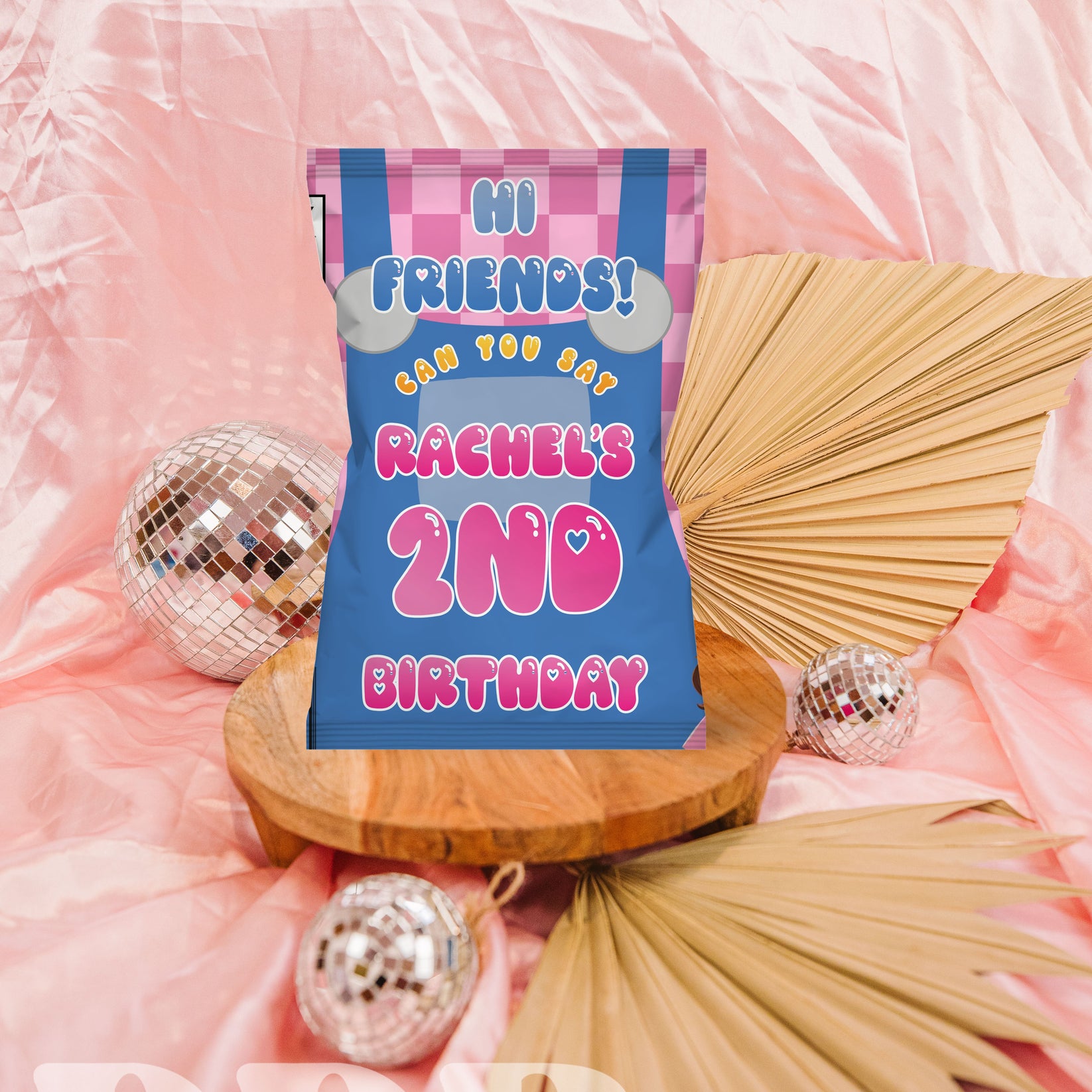 Overalls Chips Bag Label | Ms. Rachel Birthday Printable Party Decor ...