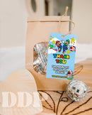 Super Mario Birthday Favor Tag | Mario Bros Thank You Tag – Desert ...