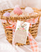 Boho Easter Gift Tag Template | Easter Basket Editable Favor Tag ...
